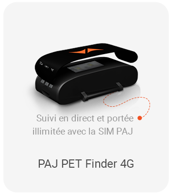 GPS Tracker PAJ PET Finder 4G - Sécurité pour votre chien